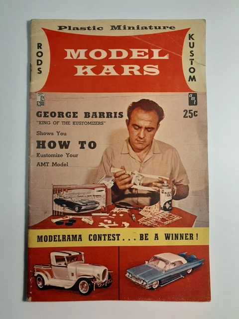MODEL KARS MAGAZINE 1962 $28.80 - PicClick CA