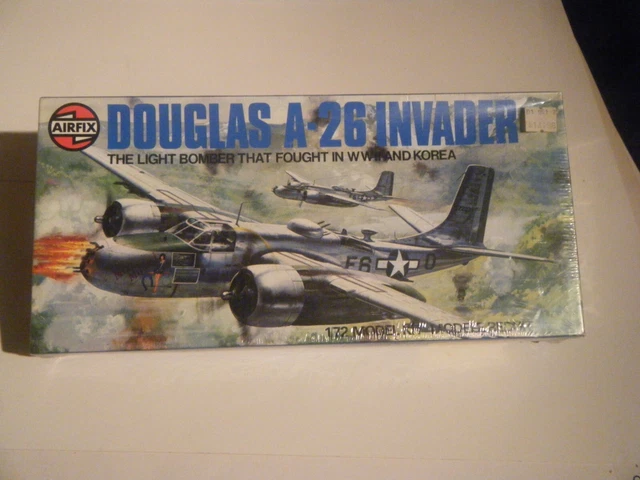 RARE SEALED CLASSIC 1980 AIRFIX 1/72sc WW II Douglas A26 INVADER Gunship Bomber EUR 23,01 ...