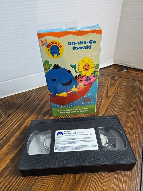 ON-THE-GO OSWALD (VHS, 2003, Paramount) Rare Nick Jr. Animated TV ...