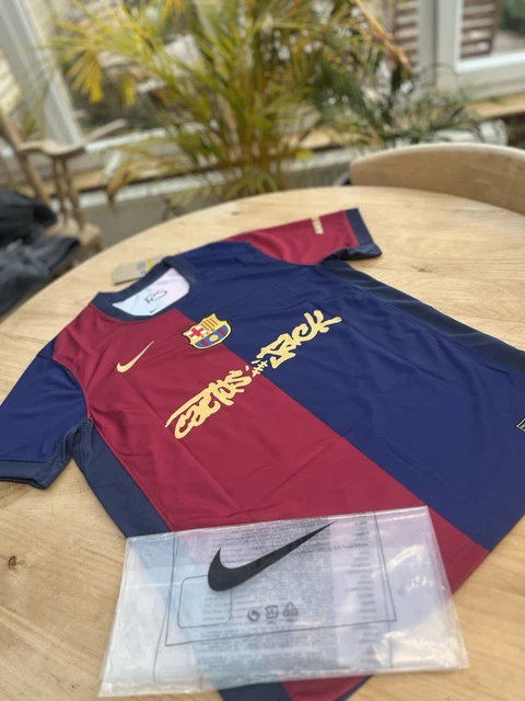 NIKE BARCELONA X Travis Scott “Lewandowski 9” Home Football Shirt Adult ...