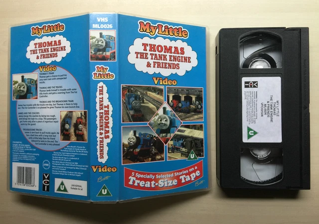 MY LITTLE THOMAS The Tank Engine And (&) Friends Video - Vhs Video £5. ...