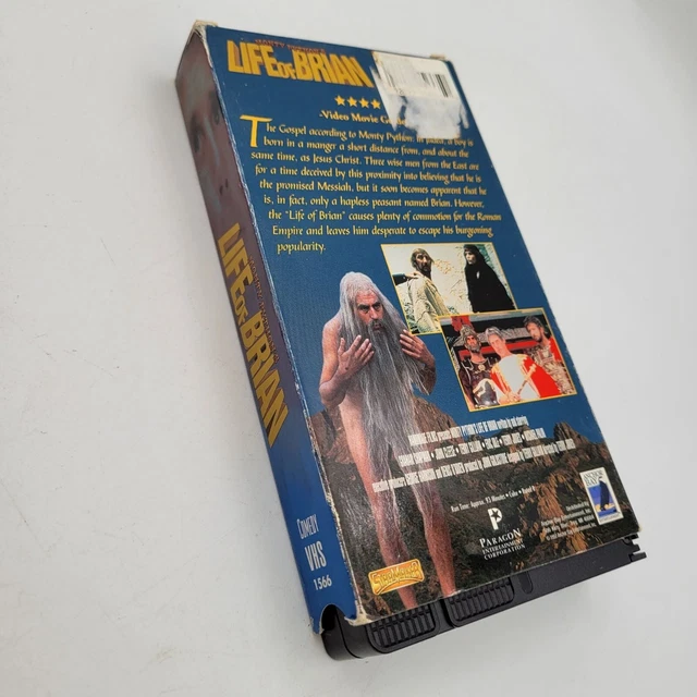 MONTY PYTHONS LIFE of Brian (VHS, 1994) Cult Comedy £7.35 - PicClick UK