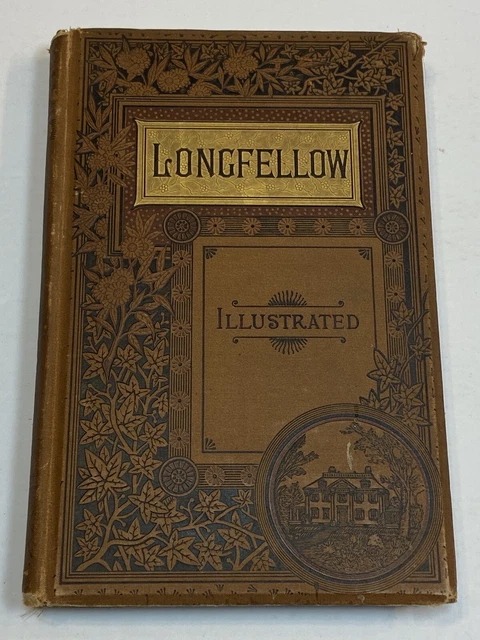 THE POETICAL WORKS of Henry Wadsworth Longfellow by 1887 Illustrations ...