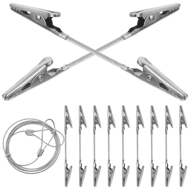 DOSSIER PHOTOS PINCE Pour Pendaison De Double Tête Pinces Crocodiles ...