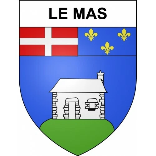 LE MAS 06 ville sticker blason écusson autocollant adhésif EUR 6,99 - PicClick FR