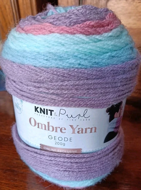ALDI SO CRAFTY Ombre Yarn - Geode - 1 x 200g £4.00 - PicClick UK