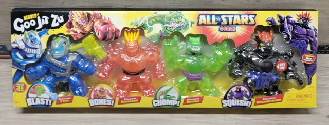 HEROES OF GOO Jit Zu All Stars 4 Pack 2023 Corruptagon Exclusive ...