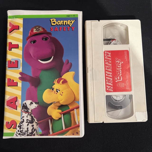 BARNEY: SAFETY (1995) | VHS Tape | Canadian Clamshell Release $9.99 ...