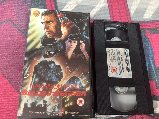BLADE RUNNER VHS video blue spine version 1989 Harrison Ford £5.91 ...