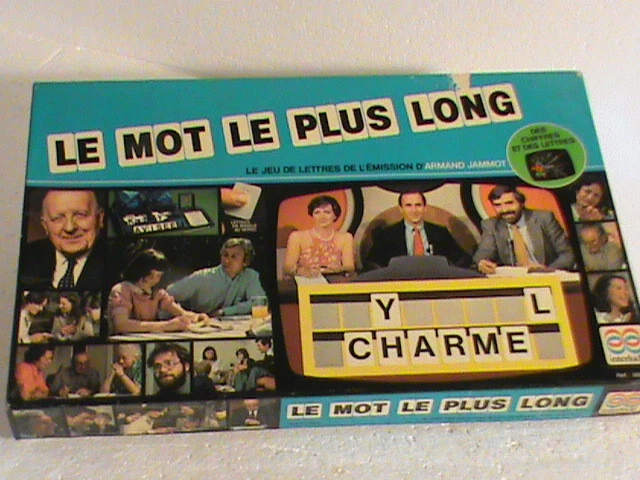 JEUX ANCIENS:LE MOT LE PLUS LONG/ARMAND JAMMOT/COMPLET EUR 12,00 - PicClick FR