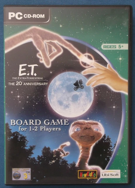 E.T. EXTRA TERRESTRIAL 20th ANNIVERSARY BOARD GAME ET PC CD-ROM 2002 £ ...