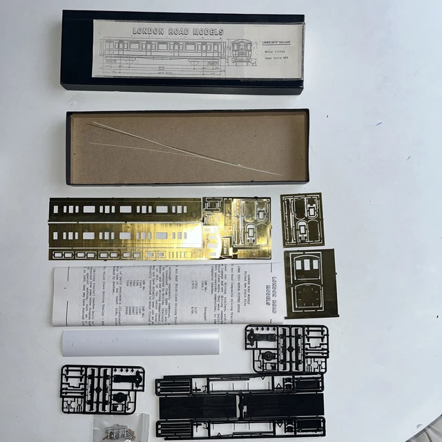 LONDON ROAD MODELS LNWR 50’ coach Arc Roof open 3rd New Old Stock 4mm £ ...