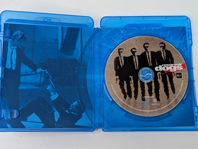 RESERVOIR DOGS BLU-RAY 1992 Tarantino Keitel Roth Buscemi [Mint Disc ...