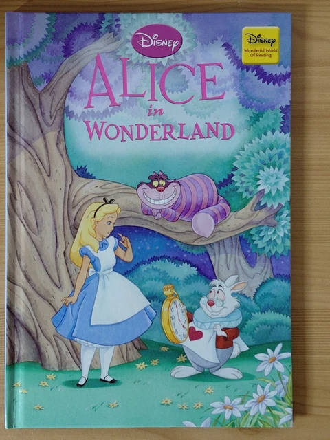 DISNEY BOOKS WONDERFUL World of Reading - Alice in Wonderland Hardback ...