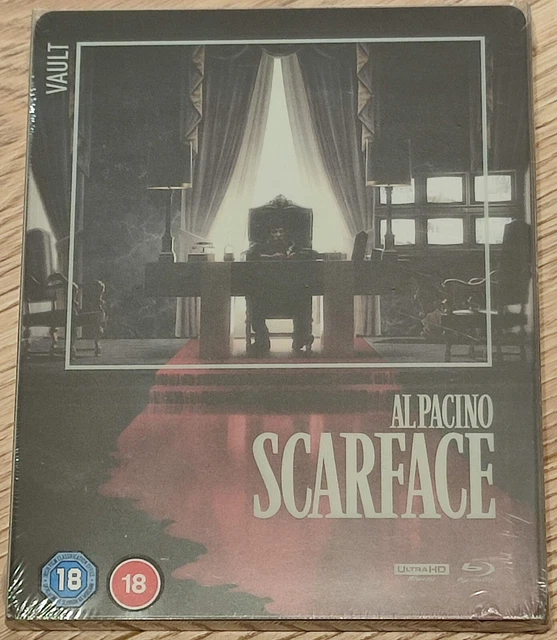 THE FILM VAULT Range Scarface 4K+2D (UK) Steelbook NEW&SEALED!!! £83.94 - PicClick UK