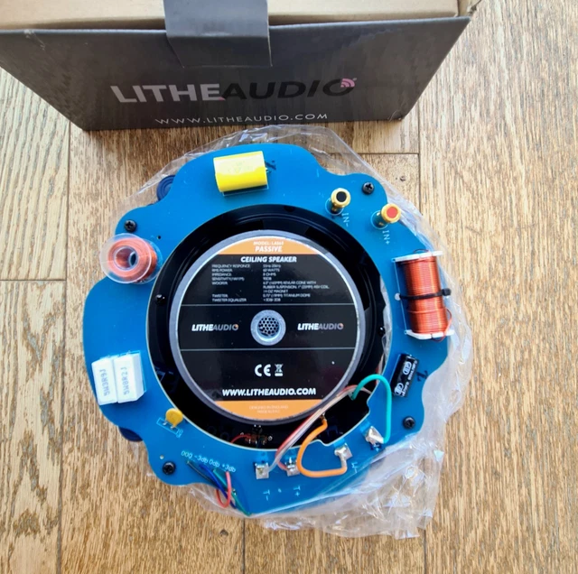 LITHE AUDIO 6.5& 60W Passive Ceiling Speaker £68.28 - PicClick UK