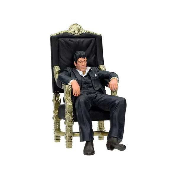 61194 SCARFACE TONY MONTANA Dans Sa Chaise FIG EUR 80,74 - PicClick FR