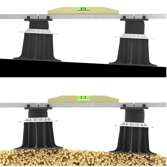 JOUPLAST SELF LEVELLING Adjustable Paving Risers - Ceramic Tiles ...