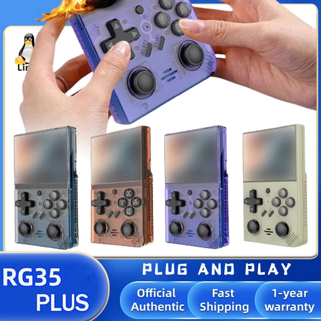 2024 R35 PLUS Retro Handheld Video Game Console Linux System 3.5in ...