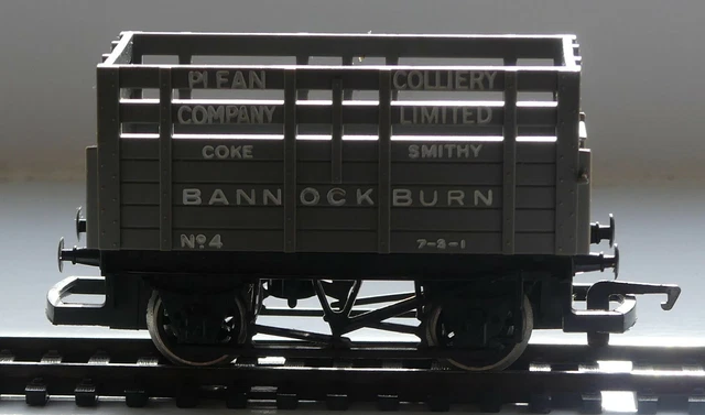 HORNBY R101 COKE Wagon "Plean Colliery", Grey Livery VGC, Boxed EUR 9 ...