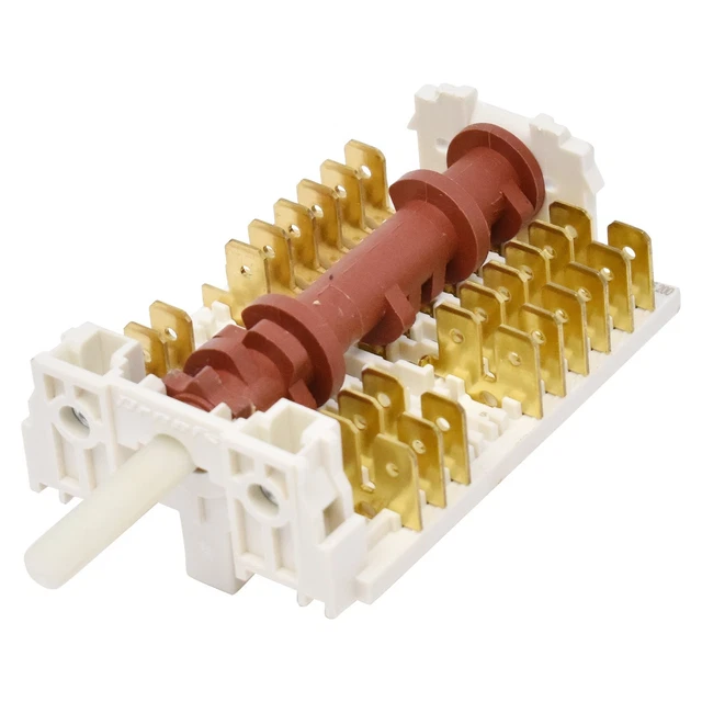 ZANUSSI BUILT IN Double Cooker Oven Function Selector Switch GENUIN ...