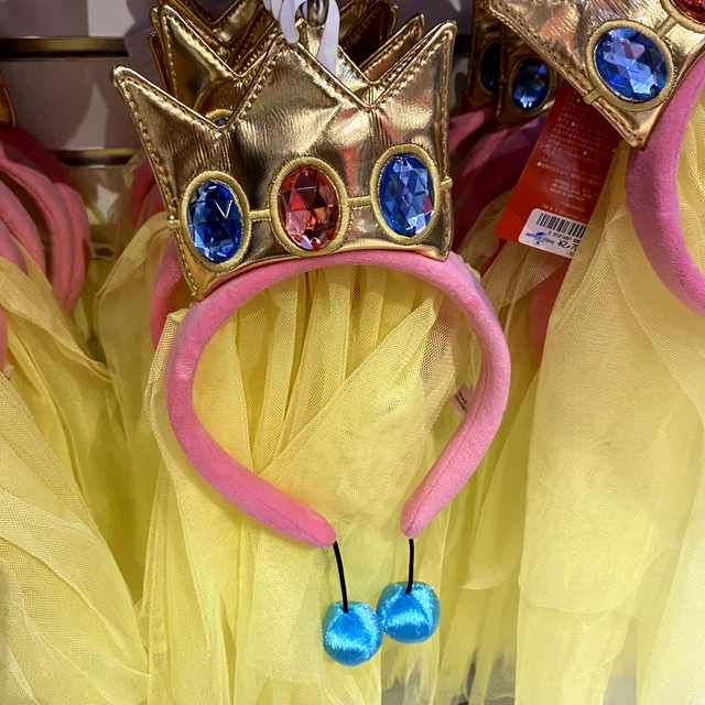 Super Nintendo World Tm Limited Princess Peach Headband Cosplay Usj Super Mario £5591 Picclick Uk