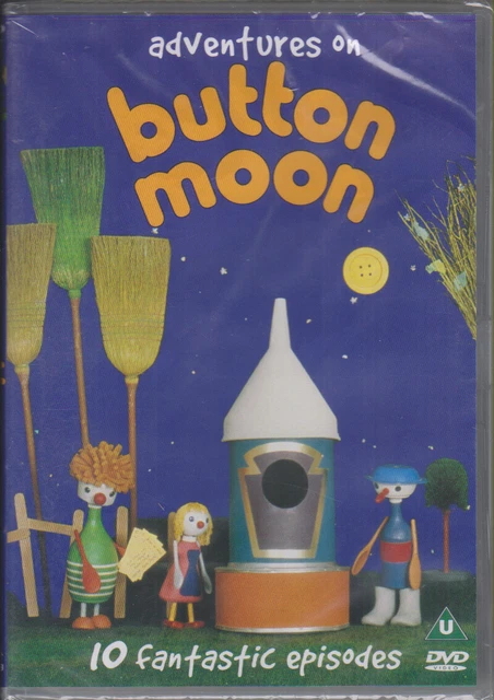 ADVENTURES ON BUTTON Moon (1980s puppet series) 10 Fantastic Episodes ...
