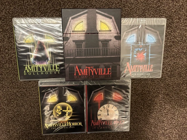 THE AMITYVILLE HORROR Cursed Collection LE Blu-ray Boxset OOP Rare New ...