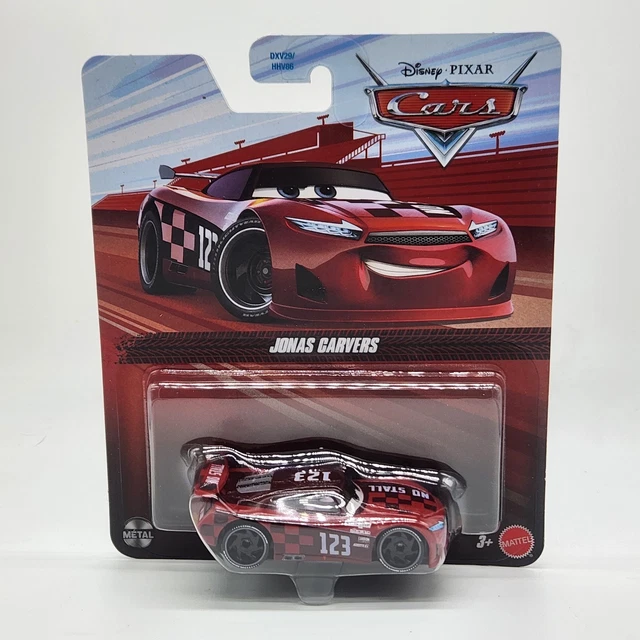 JONAS CARVERS 2026 Disney Pixar Cars #123 Next Gen Piston Cup Racer 1: ...
