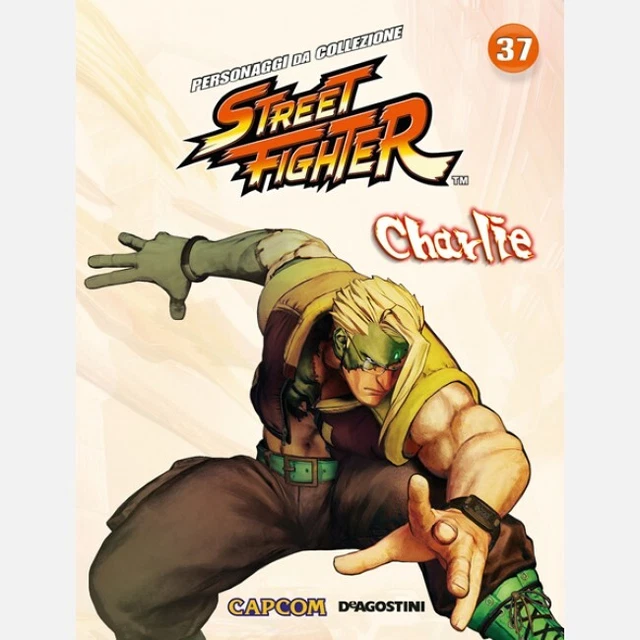 .STREET FIGHTER 3D Collection n° 37 Charlie Personaggio Action Figure ...