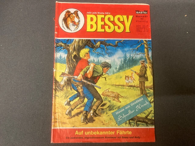 BASTEI: BESSY COMIC Hefte 67 - mit Poster SCHNELLER HIRSCH [3645] EUR 1 ...
