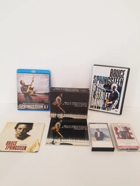 BRUCE SPRINGSTEEN AND the E-Street Band Live 1975-1985 3 C.D. Box Set w ...