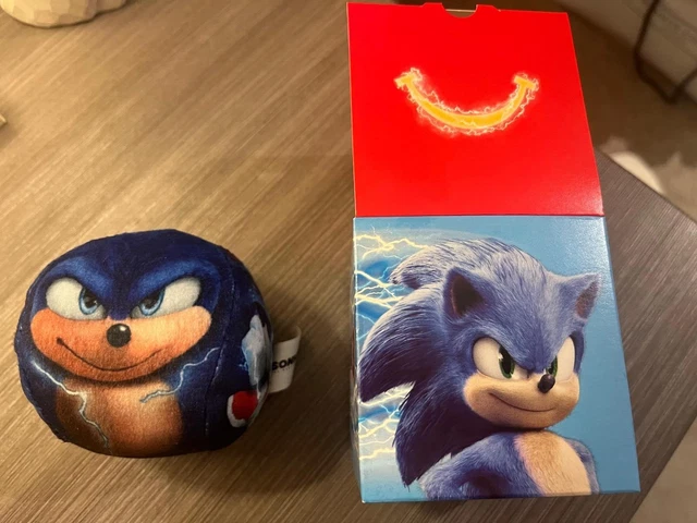 MCDONALDS HAPPY MEAL Toy 2025 UK Sonic The Hedgehog 3 Plush Ball Toy £2.99 - PicClick UK