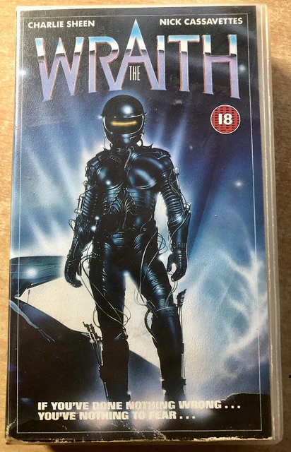 RARE VINTAGE THE Wraith VHS film 80's Pre-owned/Charlie Sheen. £18.00 ...