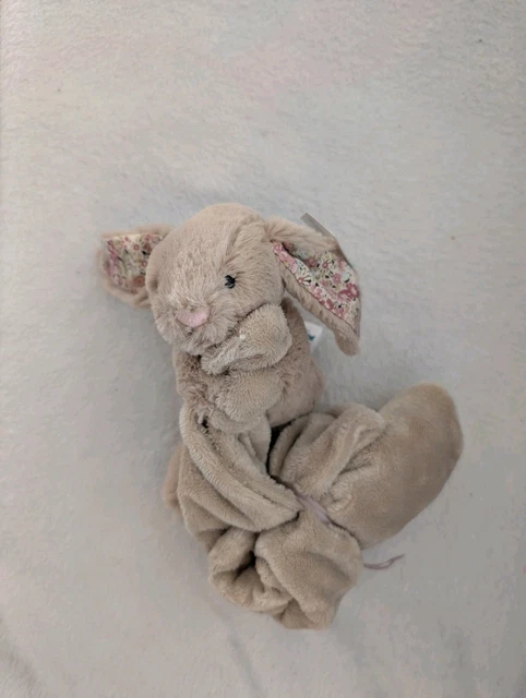 JELLYCAT BLOSSOM BEA Beige Bunny Rabbit Soother £16.15 - PicClick UK