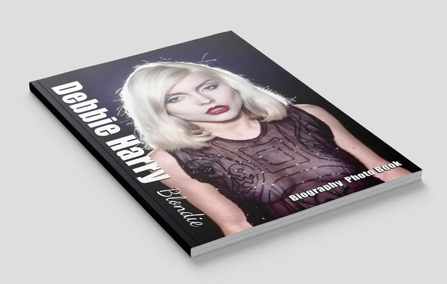 DEBBIE HARRY, BLONDIE Biography Photo Book personalised £39.99 ...