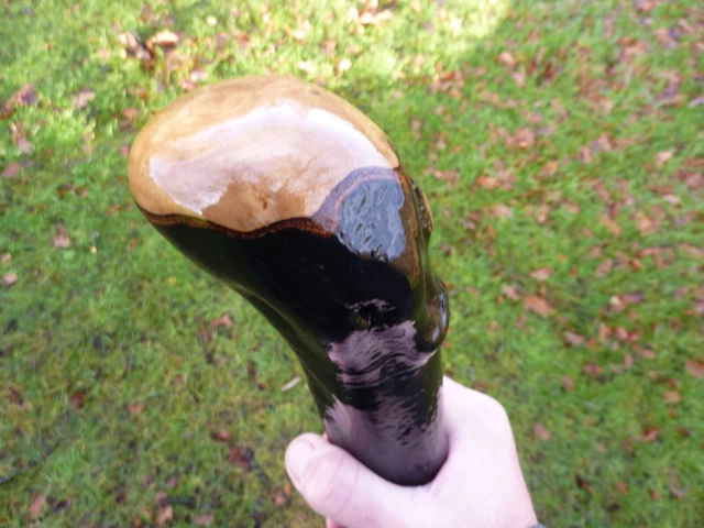 HUGE IRISH BLACKTHORN Shillelagh Heavy Walking Stick Cane Cudgel War ...