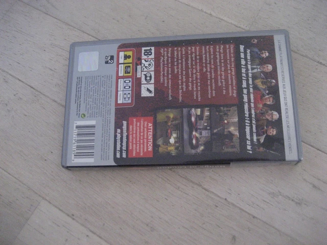 BOITE VIDE psp gang of london + notice attention sans jeu EUR 12,00 ...