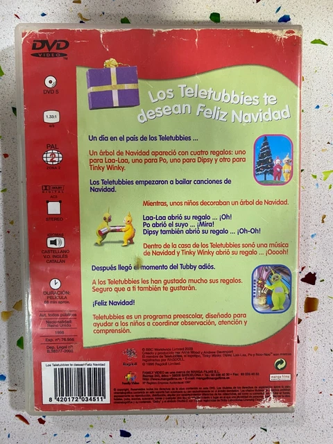 TELETUBBIES THE TELETUBBIES Tea Desean Happy Christmas DVD - Family ...