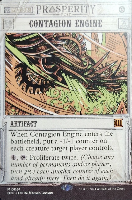 CONTAGION ENGINE - Breaking News (Outlaws of Thunder Junction, Mythic ...