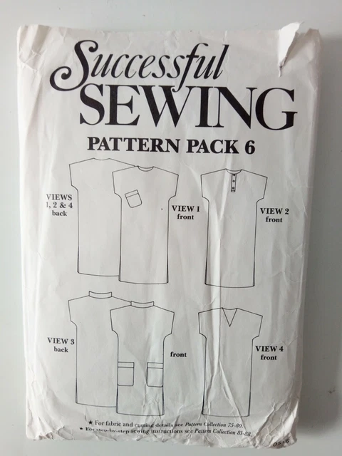 SUCCESSFUL SEWING PATTERN Pack 6 Sizes 8-18 UNCUT £3.99 - PicClick UK