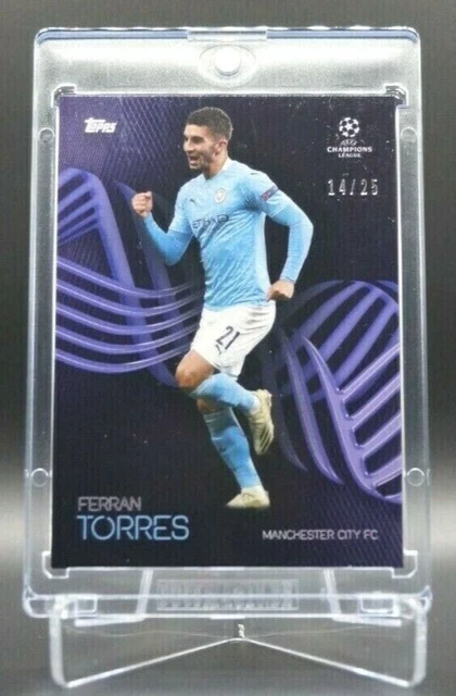 FERRAN TORRES /25 Topps Knockout UEFA Champions League Soccer EUR 28,00 ...
