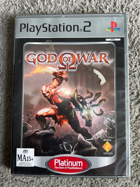 GOD OF WAR ~ Sony Playstation 2 PS2 ~ Complete With Manual ~ PAL ...