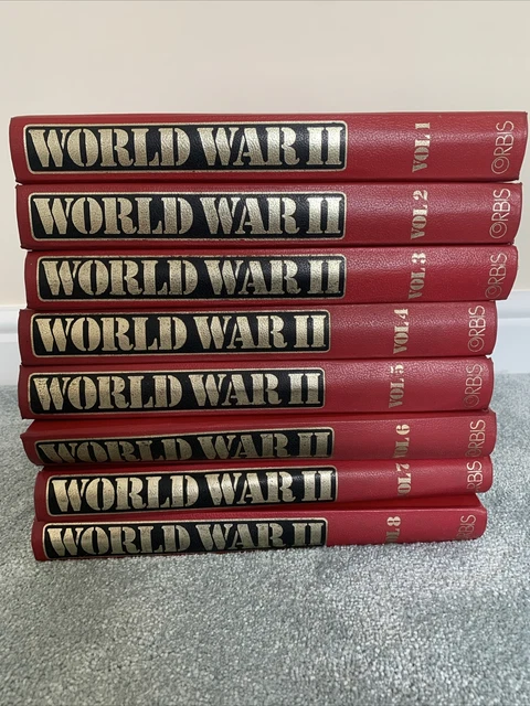 ORBIS WORLD WAR II Magazine From 1970s x8 Volumes in Binders £35.00 ...