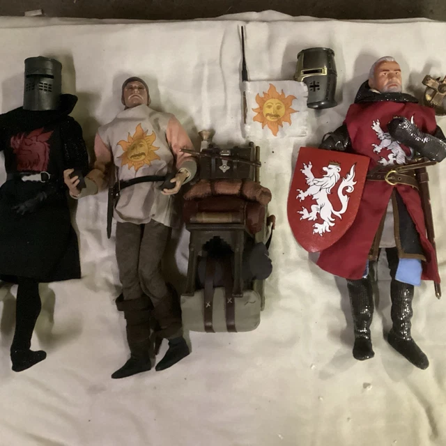 MONTY PYTHON’S HOLY Grail Action Figures Lot Of 3 Loose No Boxes $37.57 ...