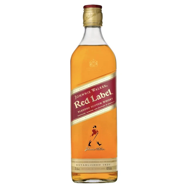 JOHNNIE WALKER RED Label Scotch Whisky $50.63 - PicClick AU