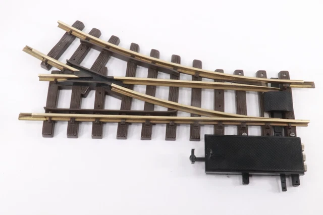 VINTAGE LGB 1206 EPL Electric Switch 1205 Track Right Hand R=600 30 deg ...