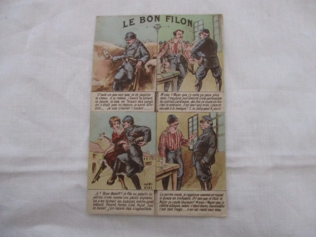 CPA WW1 ILLUSTREE " Le Bon Filon " EUR 5,00 - PicClick FR