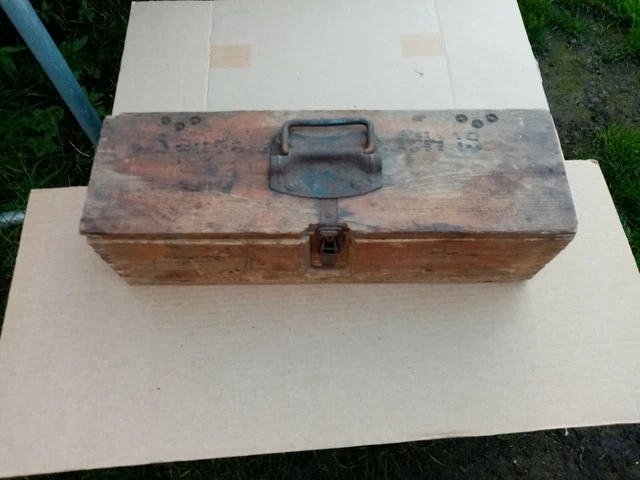 WW2 ORIGINAL GERMAN Wehrmacht Wooden Box. EUR 64,19 - PicClick DE