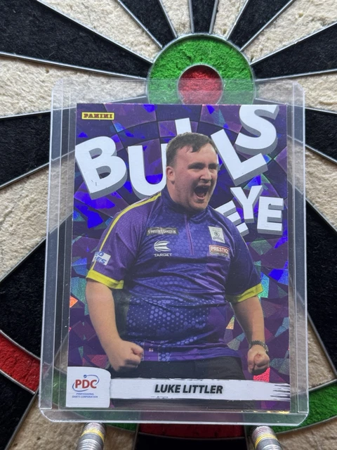 PANINI PDC WORLD Championship 2025 Dart Luke Littler Bulls Eye! EUR 1. ...